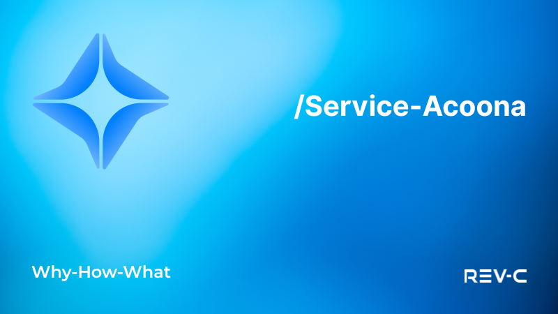 Acoona｜国境を越えるAI搭載の国際会計システム｜REV-C – 株式会社REV-C